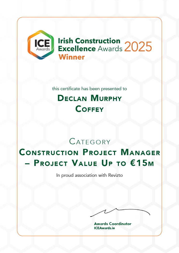 Celebrating Excellence: Declan Murphy Wins at 2025 Irish Construction ...
