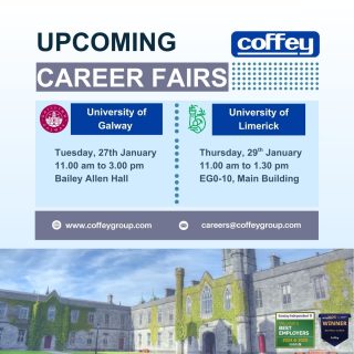Kickstart Your Career with Coffey at UL and UoG Career Fairs - Welcome ...